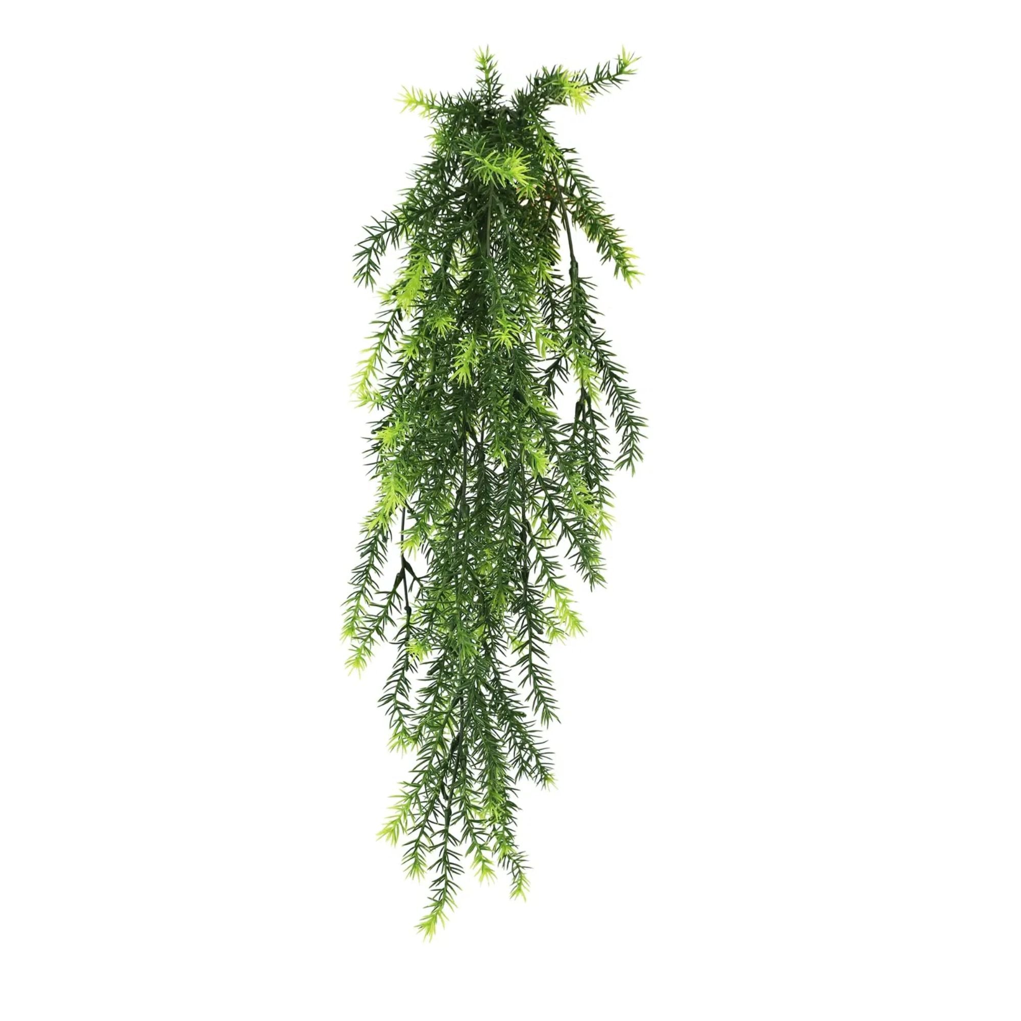 Artificial Hanging Cedar Vine Garland Bush UV Resistant and Fire Rated ...