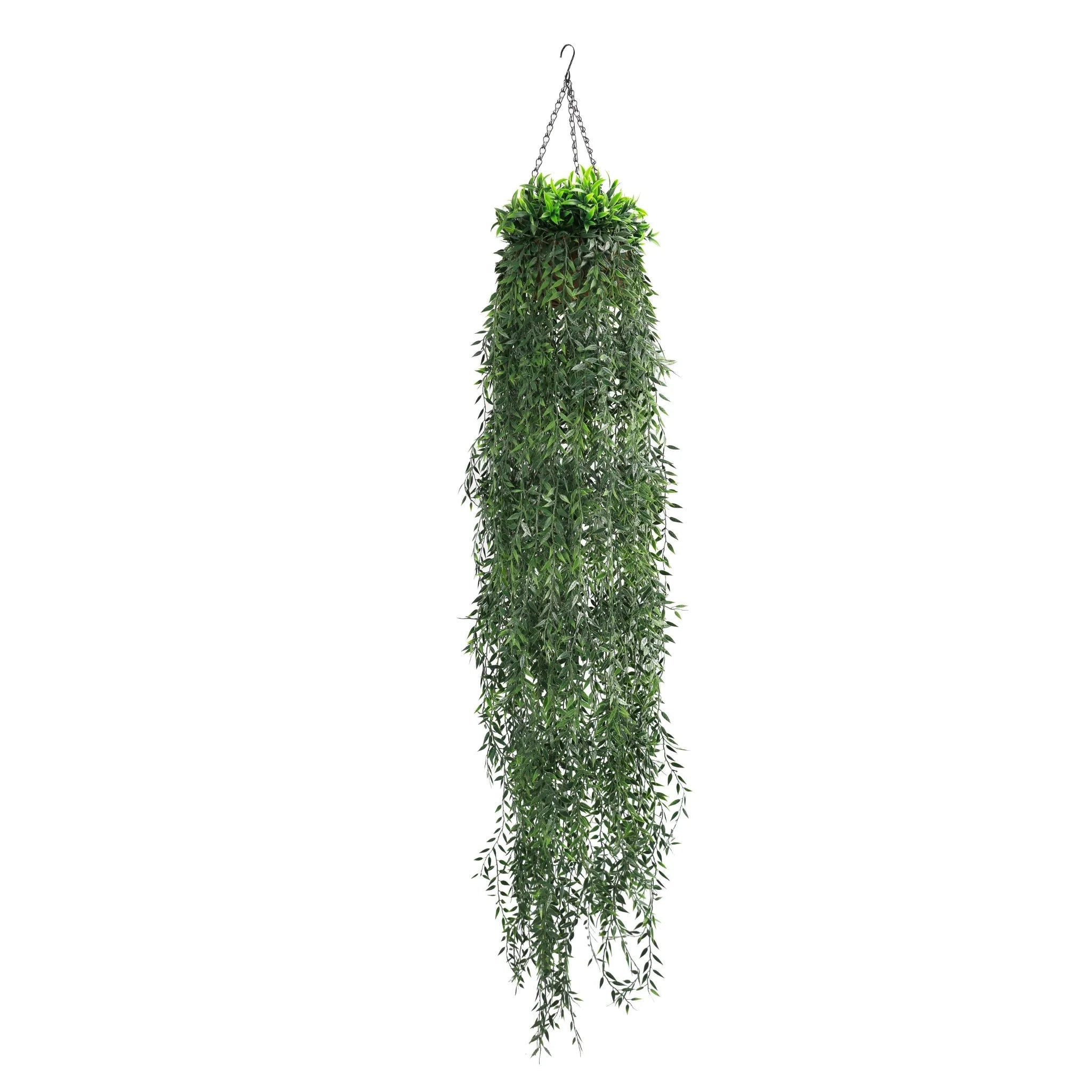 Premium Hanging Fern Cascade Basket UV Resistant (26cm x 135cm ...