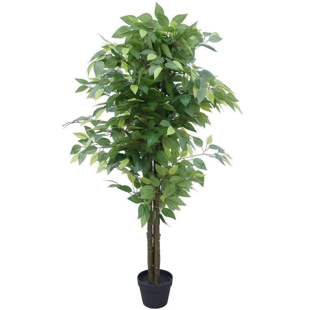 Bushy Artificial Ficus Tree 140cm High – Designer Vertical Gardens