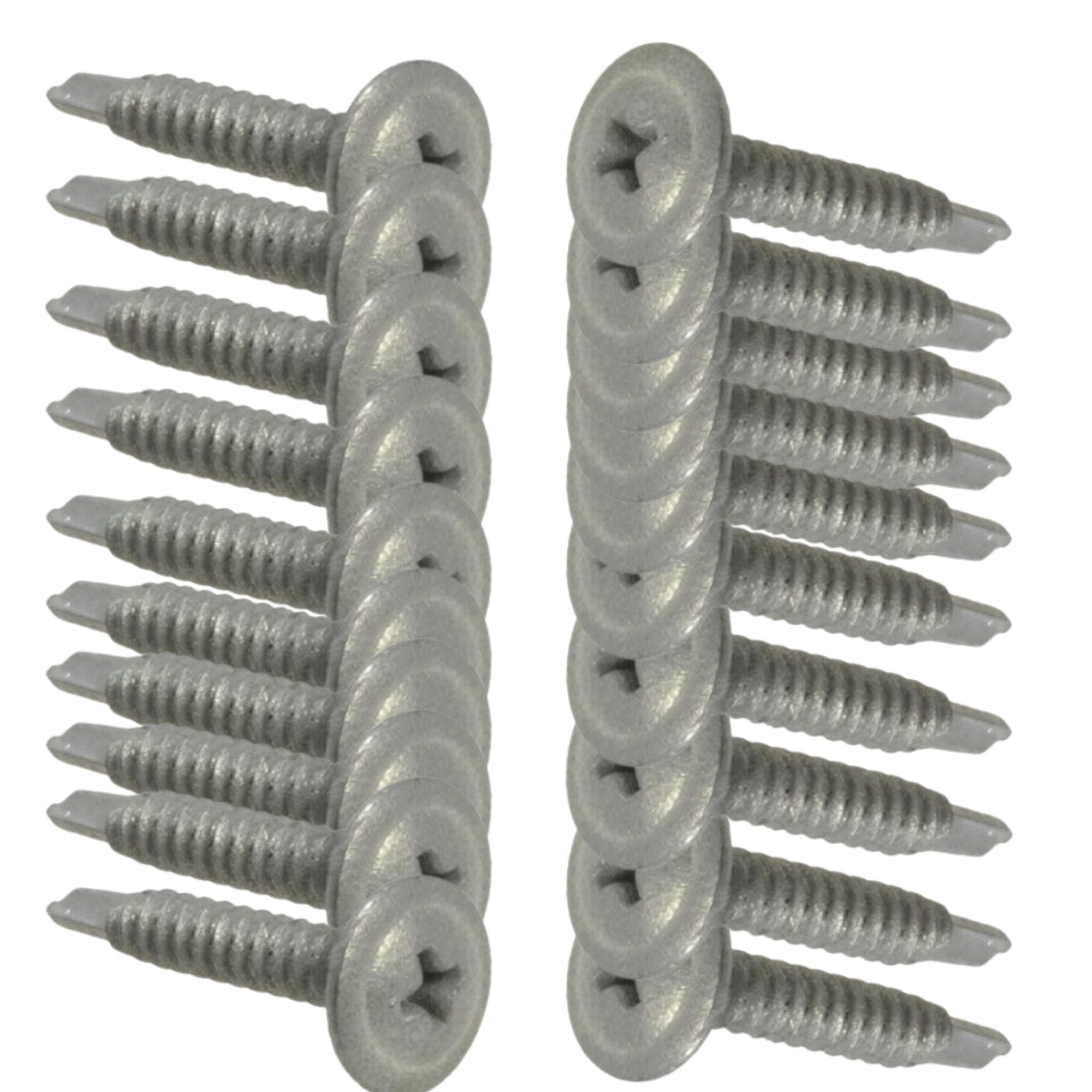 Cement Sheet & Blueboard Green Wall Screws 20pcs – Designer Vertical ...